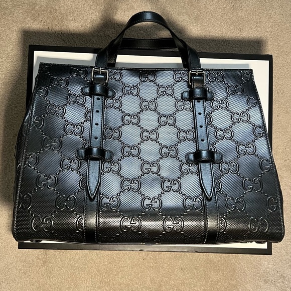 Gucci | Bags | Gucci Gg Embossed Large Tote Bag | Poshmark